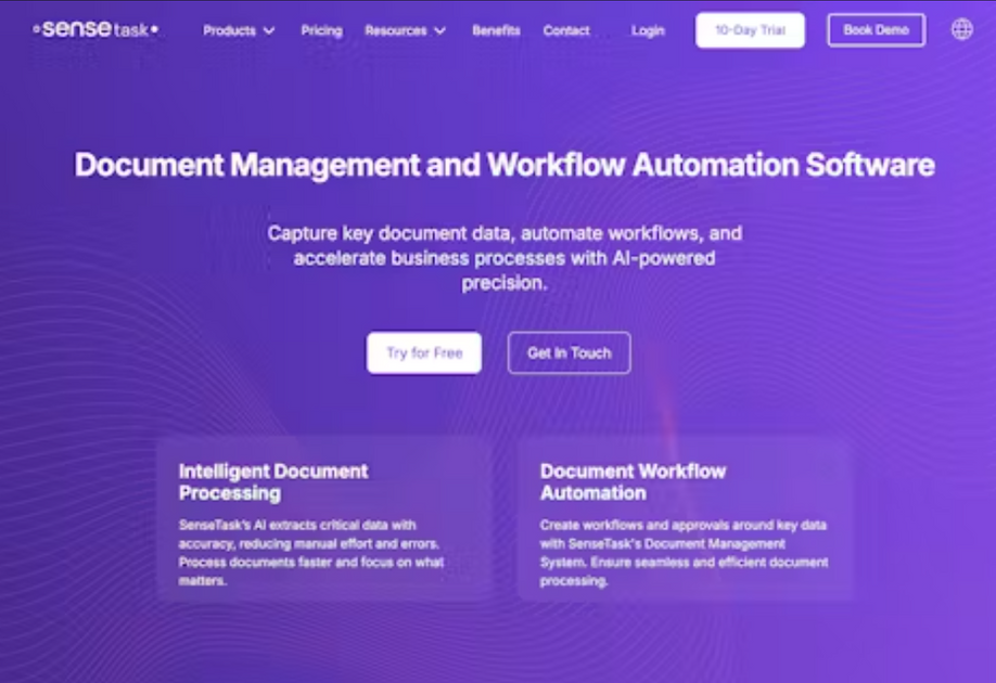 SenseTask - Document workflow automation software | Steemhunt
